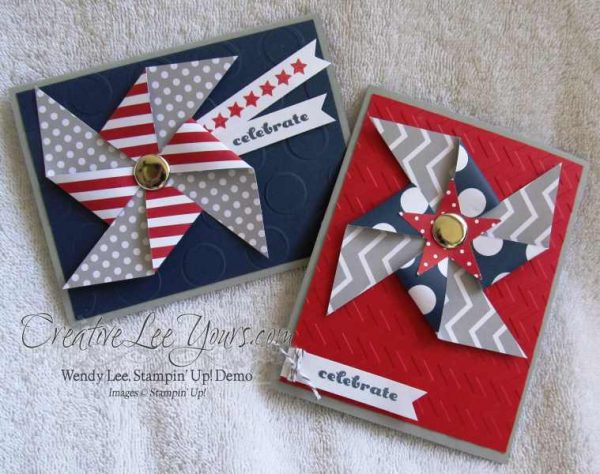 Pinwheel Cards - Creativelee Yours
