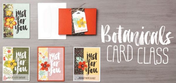 Botanicals Card Class- FREE Tutorial! - Creativelee Yours