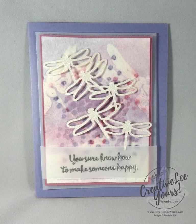 Watercolor Resist Shimmer Dragonflies - Creativelee Yours