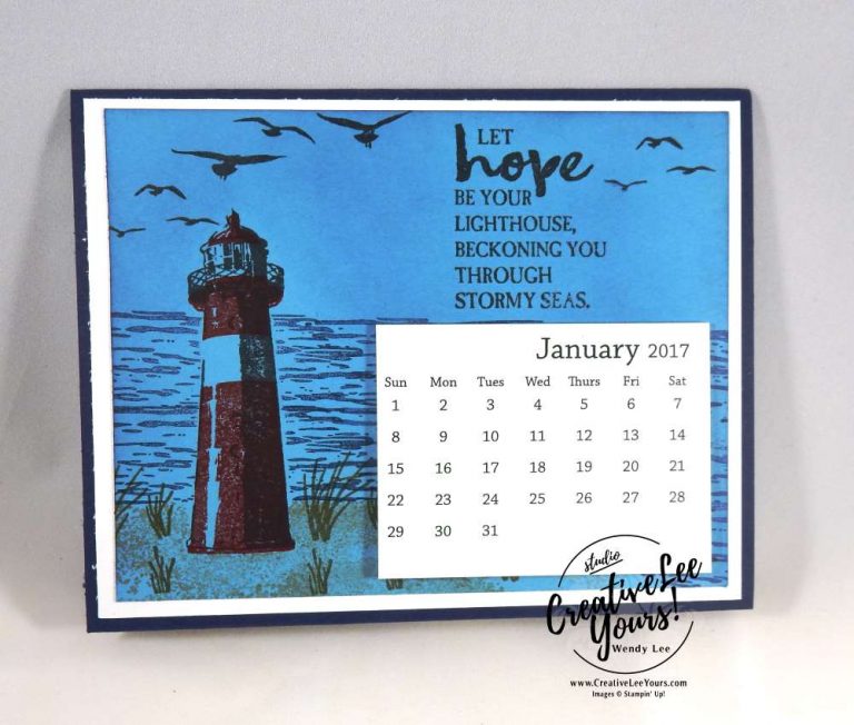Lighthouse Hope Calendar - Creativelee Yours
