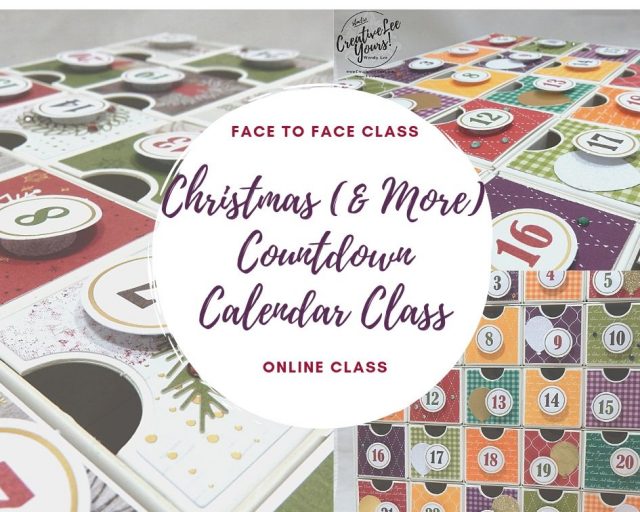 Christmas Countdown Project Kit Video - Creativelee Yours