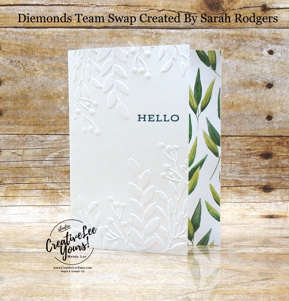 Simple Hello - Creativelee Yours