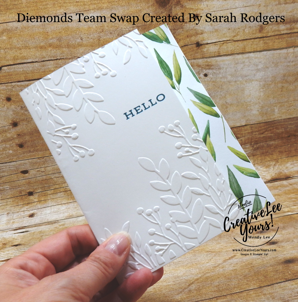 Simple Hello - Creativelee Yours