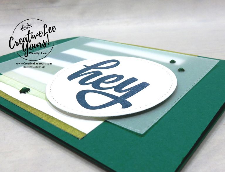 Hey (Paper Pumpkin Alternate) - Creativelee Yours