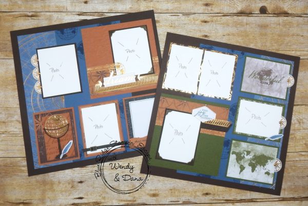 A Beautiful World Scrapbook Pages - Creativelee Yours