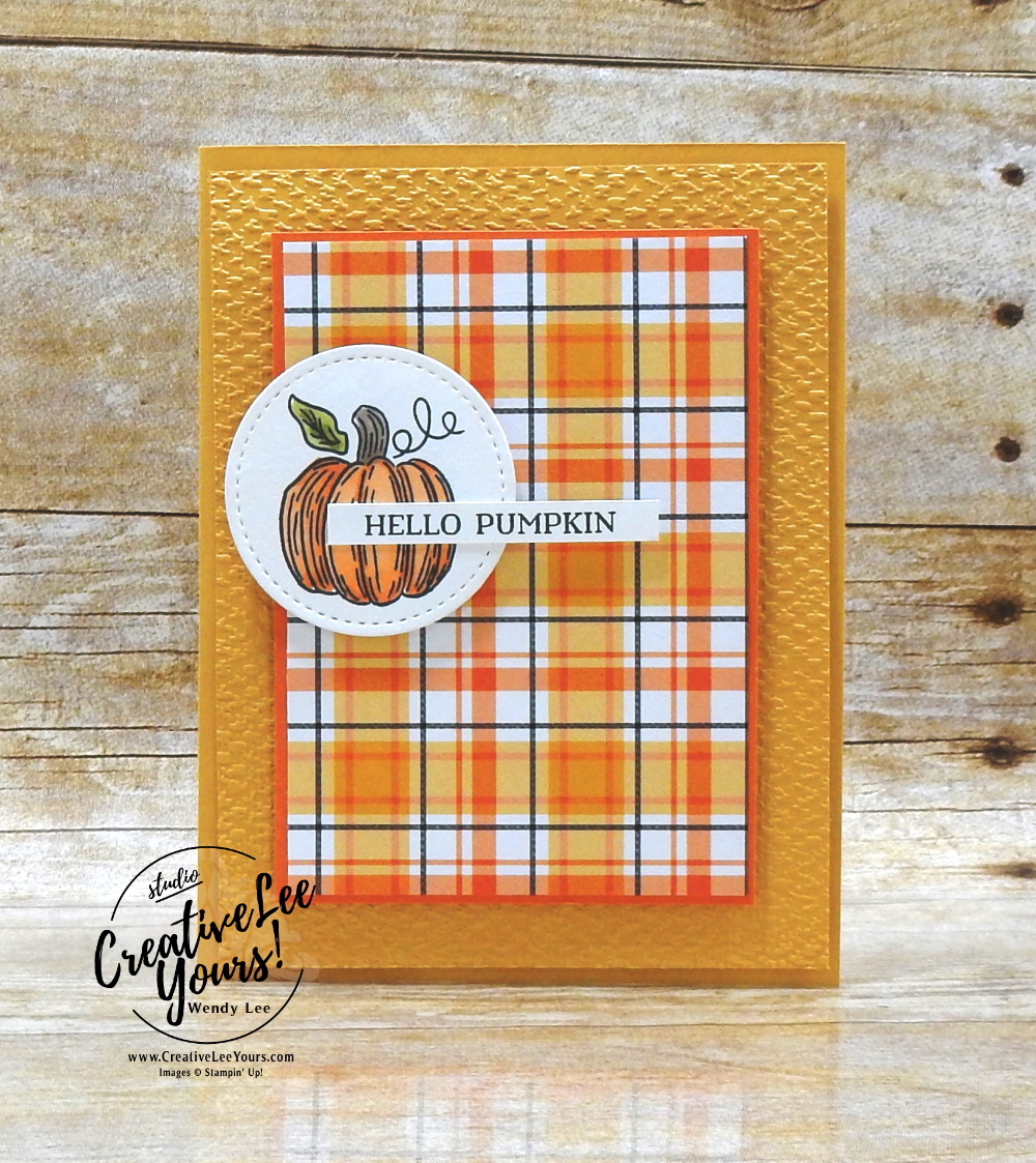 Hello Pumpkin (Paper Pumpkin Alternate) - Creativelee Yours