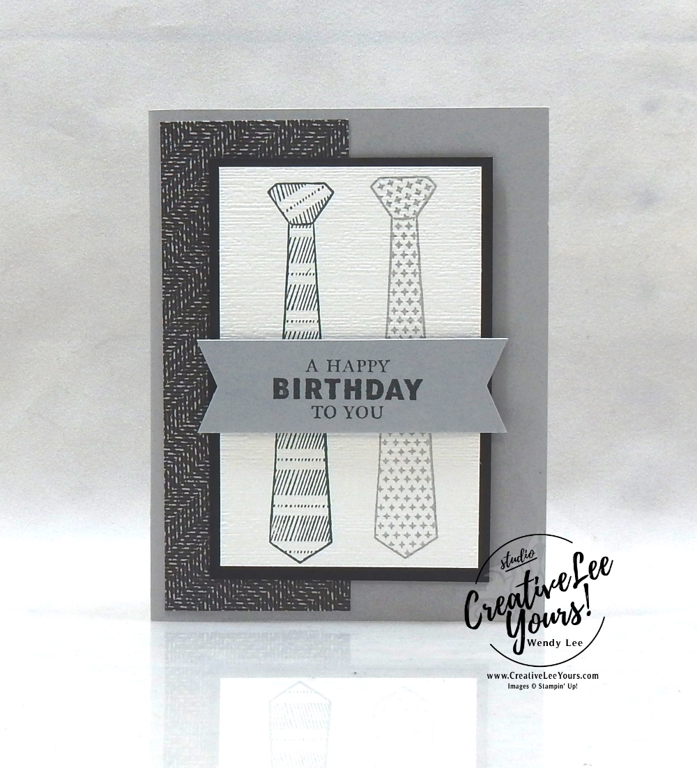 Simple Masculine Birthday - Creativelee Yours
