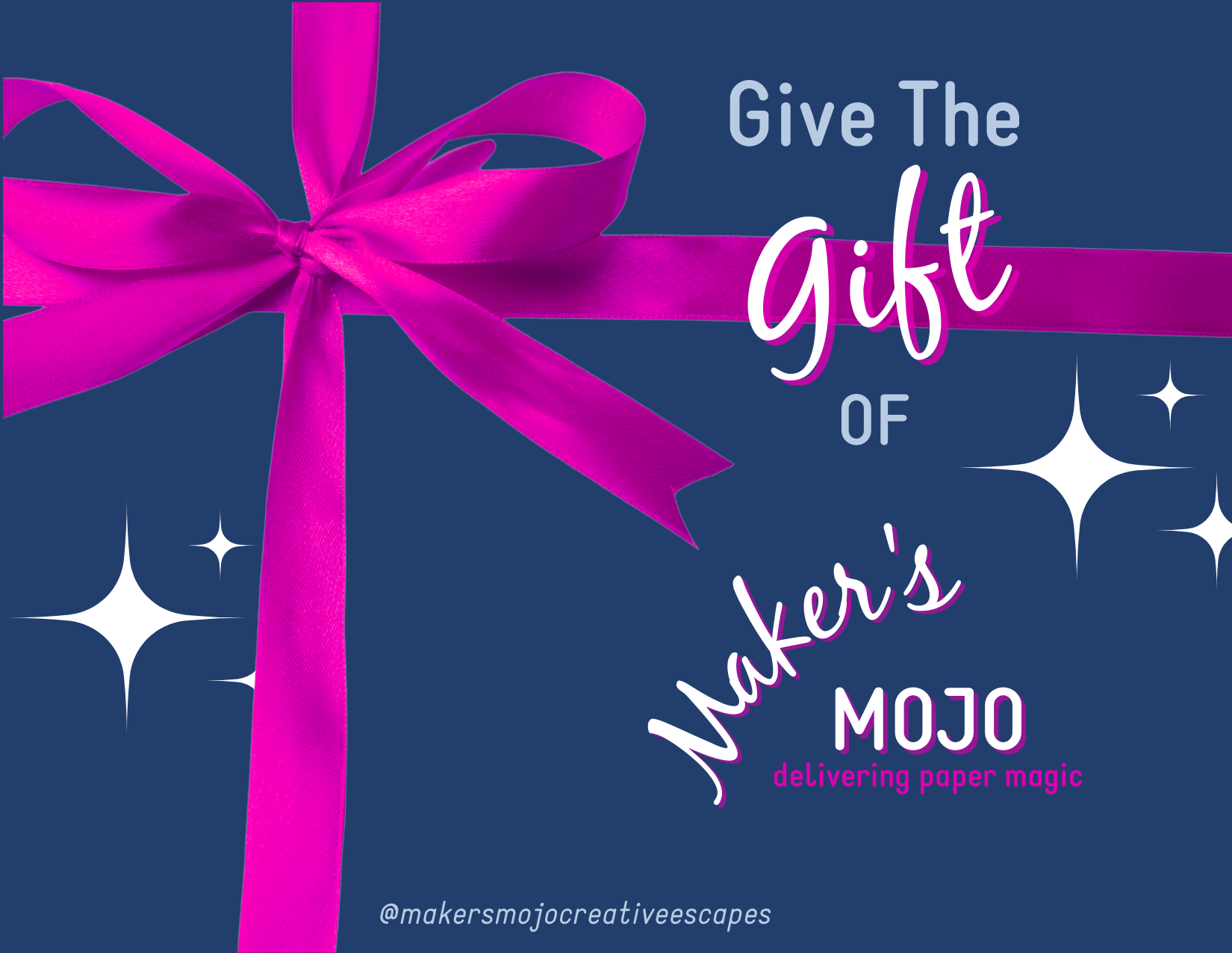 MAKER’S MOJO CREATIVE ESCAPE - Creativelee Yours