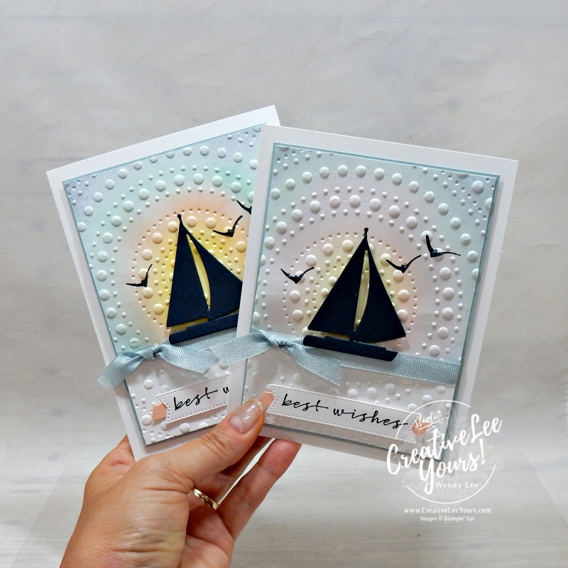 Blend & Emboss: Create a Beautiful Background Card (Video ...