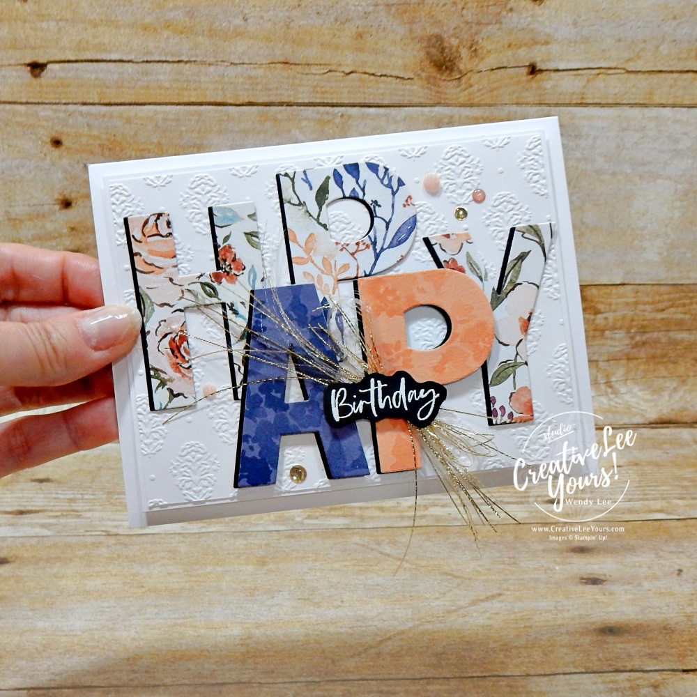 Bold Lettering & Luxe Layers: DIY Birthday Card Tutorial (Video ...