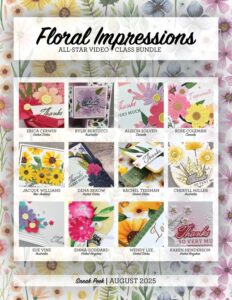 All Star Tutorial Bundle Design Team Blog Hop August 2025-Floral ...